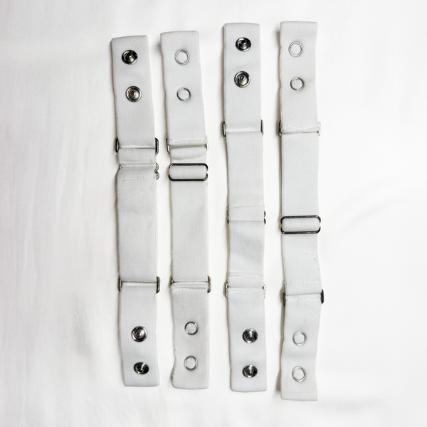 Snap On Corner Adjustable Straps (Pack of 4) - One Bed